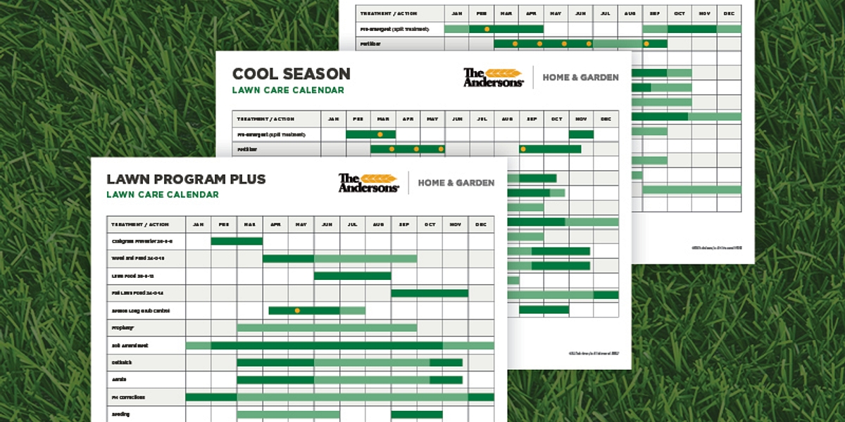 The Andersons Lawn Program Lawn Care Calendar The Andersons Home and Garden